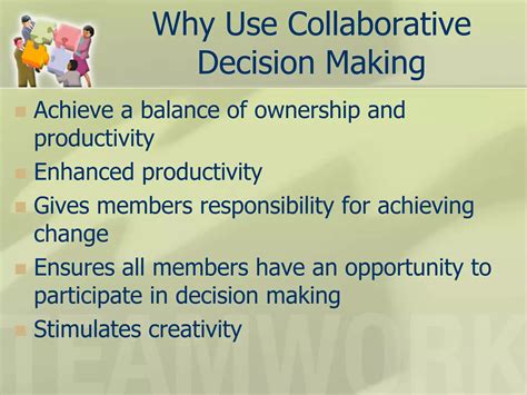 Collaborative Decision Making Pptx Business Business And Finance