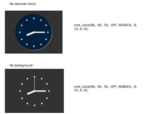 Cmd Clock Draw An Analog Clock Industry News News Panasys