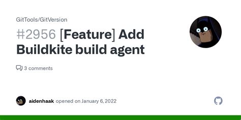 Feature Add Buildkite Build Agent Issue GitTools GitVersion GitHub