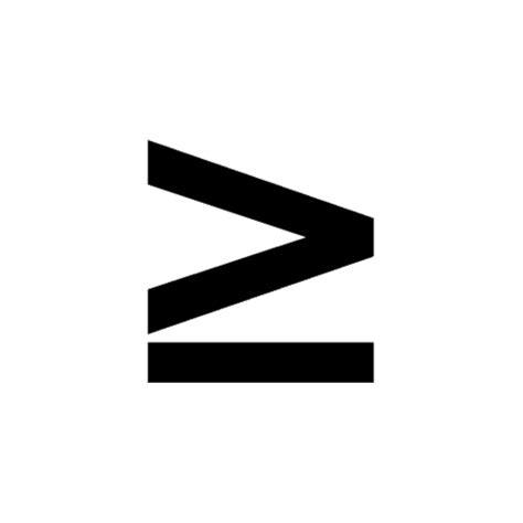 ≥ Greater Than Or Equal To Symbol Copy And Paste ≥ ≧ ⩾ ≳