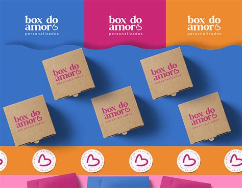 Identidade Visual Box Do Amor On Behance