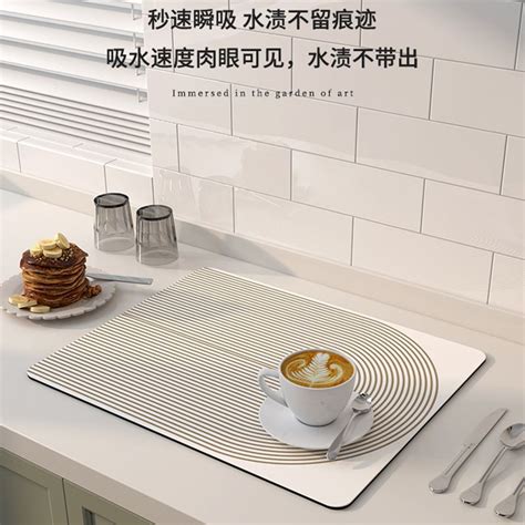 日系侘寂風廚房檯面吸水墊 軟硅藻泥瀝水墊 咖啡機墊 餐具廚具瀝水墊 桌面防燙隔熱墊 止滑墊 軟硅藻土墊 珪藻土瀝水墊 I 蝦皮購物