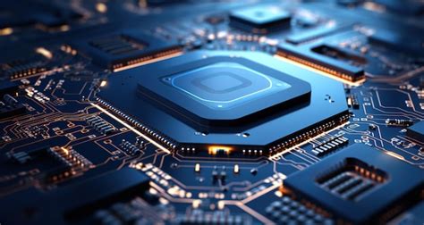 Premium Ai Image Printed Circuit Board Technological Background The Concept Of The Cpu Of