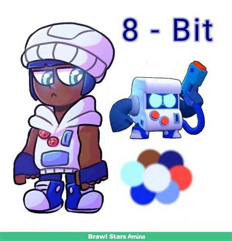 Картинки Из бравл старс 8 бит 39 шт 11607