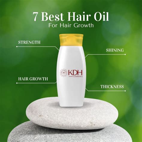 7 Best Hair Oils For Hair Growth Thickness And Strength Kdh Cosmetic