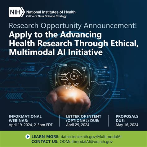 Advancing Health Research Through Ethical Multimodal Ai Data Science At Nih
