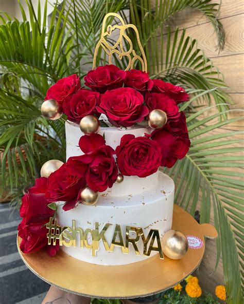 Konikas Cakery Beautiful Cake For A Roka Ceremony Facebook