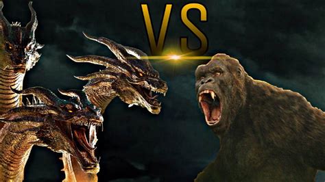 King Ghidorah Vs Kong Youtube