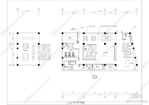 现代多层办公楼平面布置图施工图下载【id 1141176362】 知末案例馆
