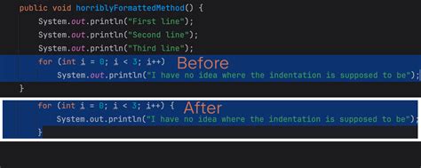 How To Format Java Code The IntelliJ IDEA Blog