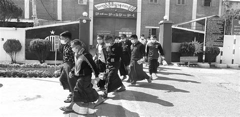 တိုင်းဒေသကြီးနှင့် ပြည်နယ် အသီးသီးရှိ အကျဉ်းထောင်၊ အချုပ်ထောင်၊ စခန်းအသီးသီးမှ အကျဉ်းကျခံ နေသူမ