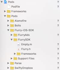 Ios Flurry H Not Found Through Bridging Header When Using Cocoapods Stack Overflow