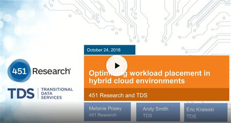 Webinar Replay Optimizing Workload Placement In Hybrid Cloud Environments