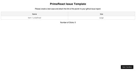 Primereact Test Codesandbox Primereact Test Codesandbox