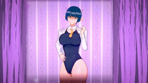 Rule 34 3d Breasts Female Glasses Horns Large Breasts Level 1 Demon