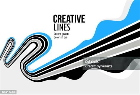 모션 벡터 추상적 배경의 3d 라인 창의적이고 차원이 구부러진 줄무늬 동적 구성 모션 및 기술 3차원 형태에 대한 스톡 벡터 아트 및 기타 이미지 Istock