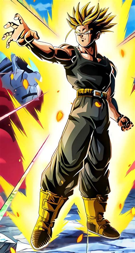 Trunks Del Futuro Dragon Ball Z Personagens De Anime Desenho Tom E