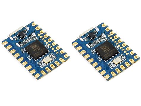 Waveshare 2 Pack Rp2040 Zero Kef16 Mini Board High Performance Pico Like Mcu Board Based On