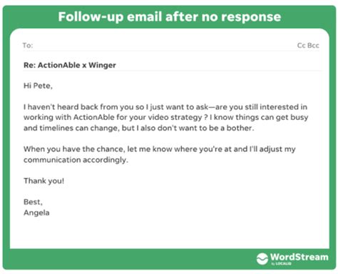 How To Write A Follow Up Email Examples And Templates Storytellingco
