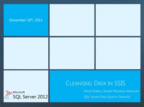 Ssis Dqs Cleansing Technet Gallery