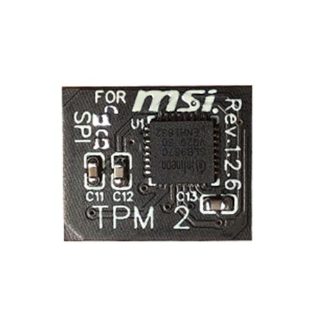 Buy TPM 2 0 Encryption Security Module Remote Card 12 Pin SPI TPM2 0 Security Module For