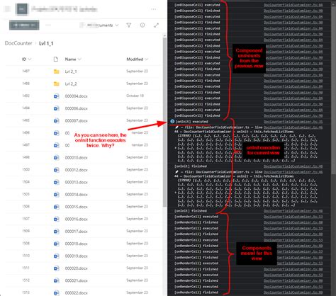 Spfx Field Customizer Oninit Executes Multiple Times When Navigating Between Folders In Same