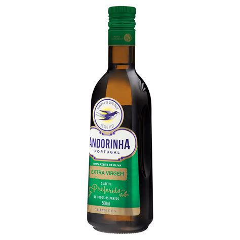 Azeite De Oliva Extra Virgem Português Andorinha Clássicos Vidro 500ml