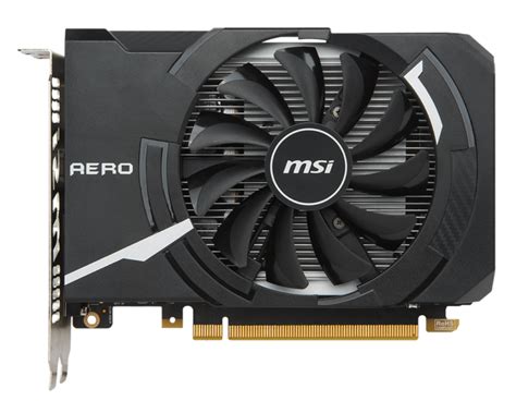 Msi Launches Nvidia Pascal Based Aero Itx Series Graphics Cards