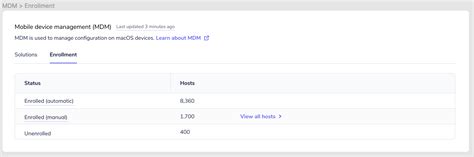 Retrieve And Aggregate Available Mdm Solutions For Macos Hosts · Issue 6928 · Fleetdmfleet