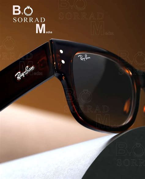 عینک مردانه ری‌بن فریم کائوچو عدسی پلی کربنات فروشگاه سراد