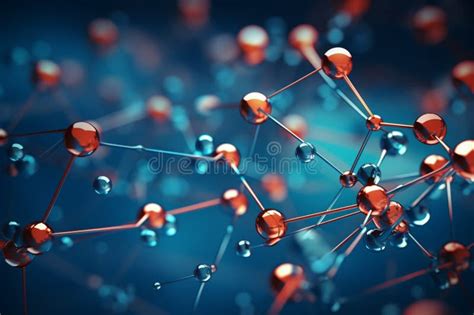 Science Molecular Structure Background With Atom Molecule Medical
