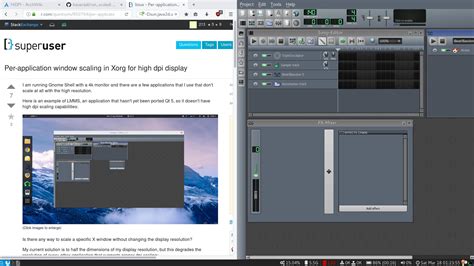 Linux Per Application Window Scaling In Xorg For High Dpi Display Super User