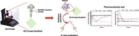 用于舌下递送胰岛素的 3d 打印海藻酸钠 聚乙二醇支架的体外和体内评估：制备、表征和药代动力学 International Journal