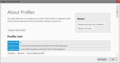 This Is Firefoxs New Profile Manager Ghacks Tech News