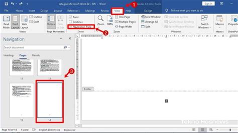 4 Cara Menghapus Halaman Kosong Di Word
