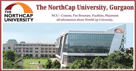 The Northcap University Courses Fee Structure And Facilities Uiet