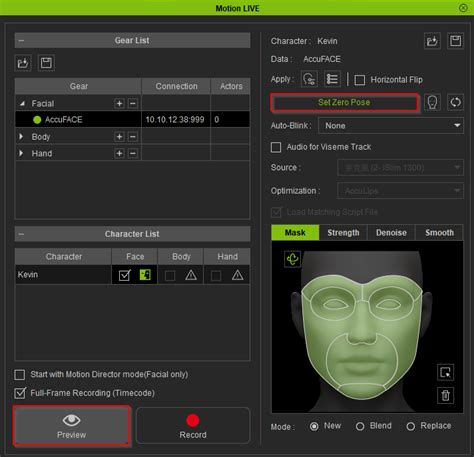 CAMERA Mode Workflow