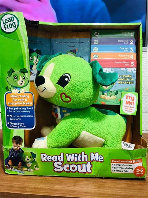 Leapfrog Read With Me Scout Hobbies And Toys Toys And Games On Carousell
