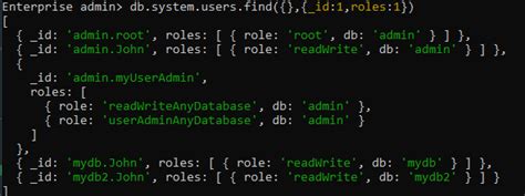 Connect User To Local Database M150 Authentication And Authorization