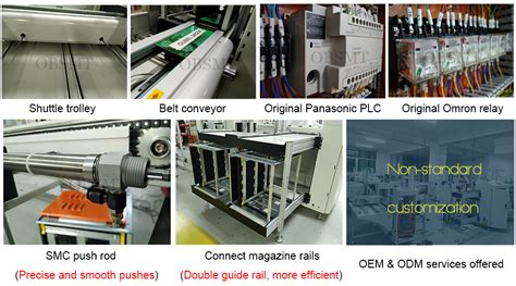 Dual Rails Pcb Unloader Shenzhen Oubel Technology Co Ltd Obsmt China High Quality Smt Dip