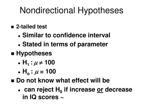 ppt testing hypotheses i powerpoint presentation free download id