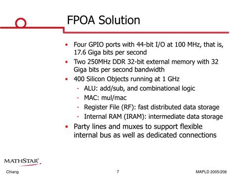 ppt a programmable single chip digital signal processing engine powerpoint presentation id