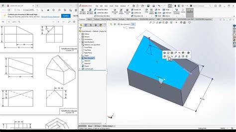 Practice 14 Solidworks Tutorials Youtube