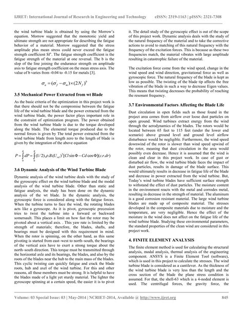 Fatigue Life Optimization Of Wind Turbine Blade Pdf