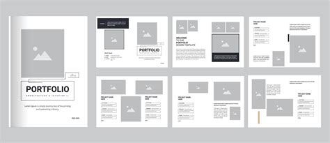 Print Portfolio Design Layout