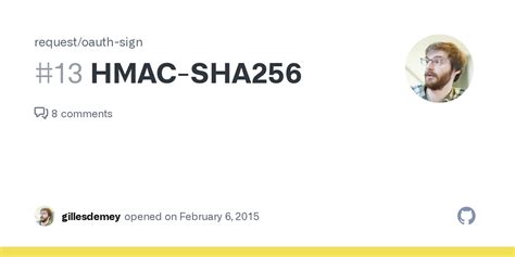 Hmac Sha256 · Issue 13 · Requestoauth Sign · Github