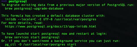 How To Install Postgres Using Homebrew On Mac Scott Medium
