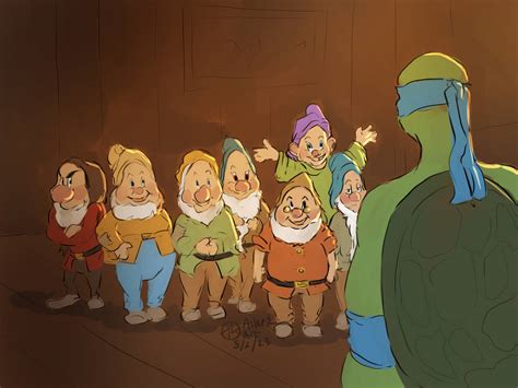 Meeting The Seven Dwarfs By Castletondaria On Deviantart