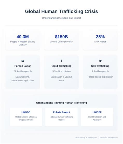 Human Trafficking Exposed 5 Infographics Revealing Critical