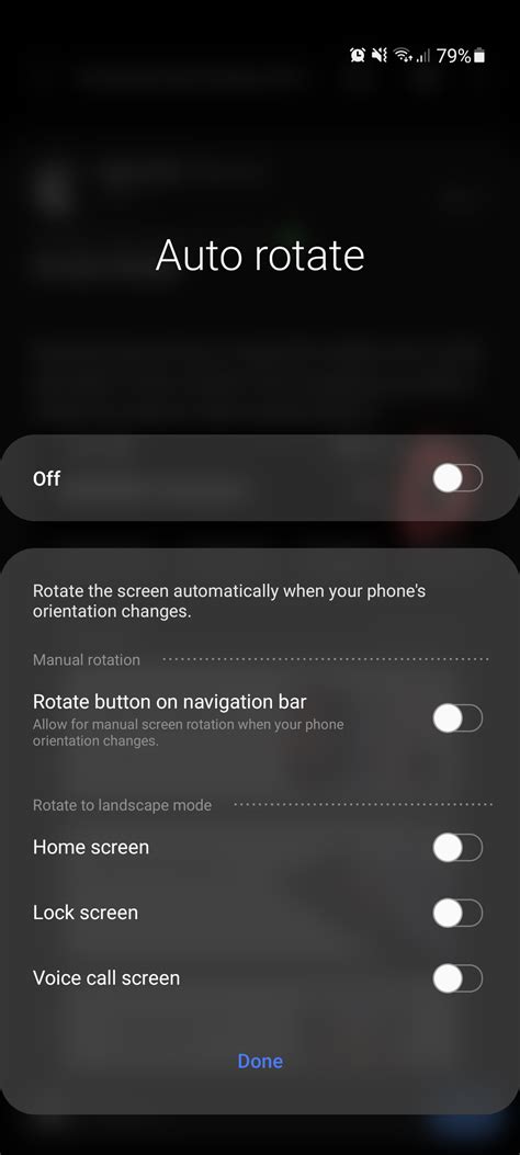 Solved Screen Rotate Samsung Community